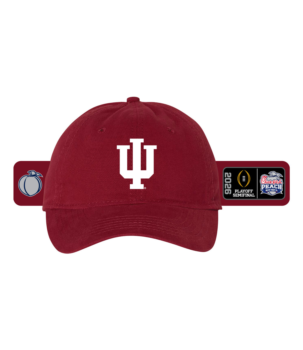 2026 Chick-fil-A Peach Bowl INDIANA Cardinal Cap – Peach Bowl Merch